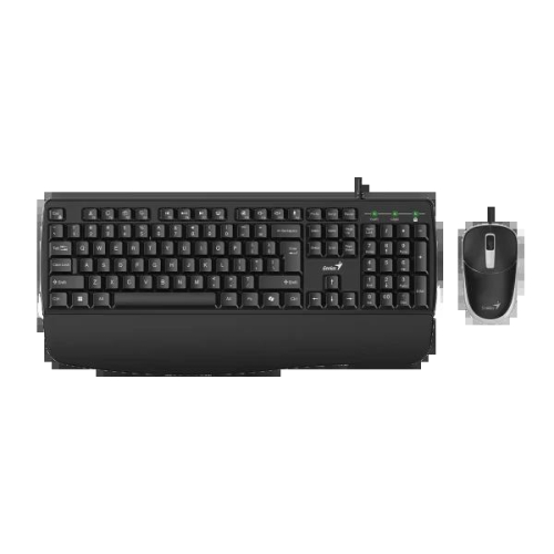 Tastatura + miš Genius KM-123 USB US crna