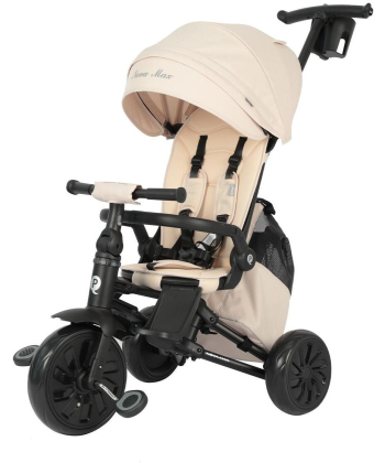 QPlay Nova Max tricikl za decu do 25 kg Beige