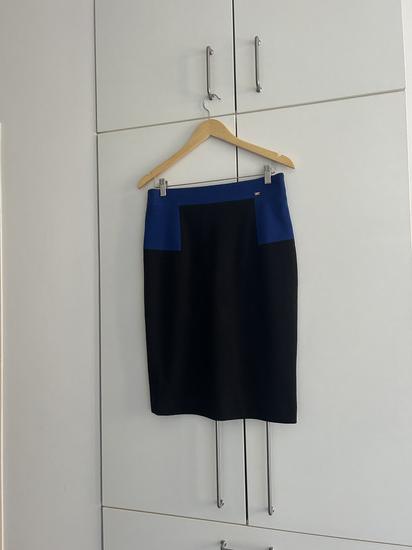 AMC  retro colorblock skirt