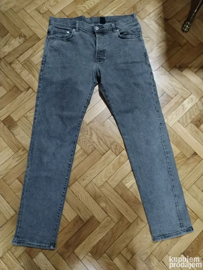 Denim slim farmerke 34 L