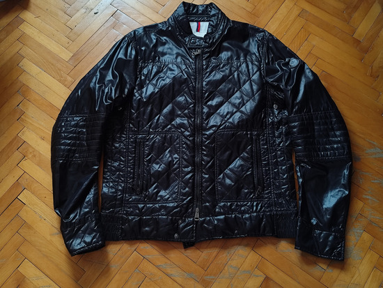 Original Moncler crna stepana tanka nylon jaknica