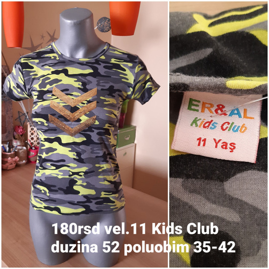 Majica kratkih rukava ER&AL Kids Club