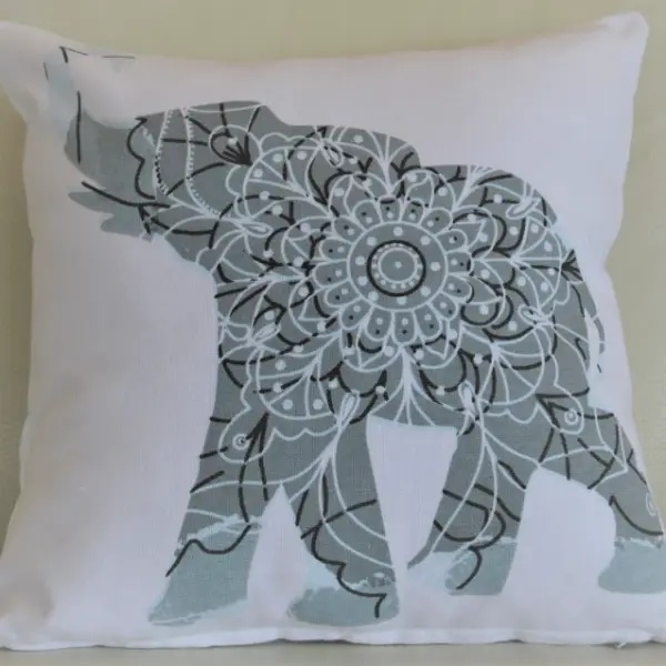 Jastuk Slon sivi 40x40 2076-4