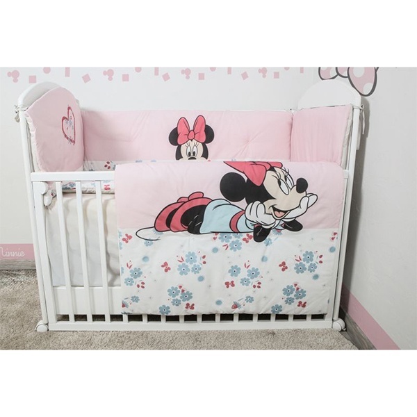 Posteljina za bebe 6 delova Mini Maus 2512