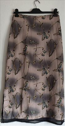 Unikatna Maksi Suknja sa Layered Efektom Tražit