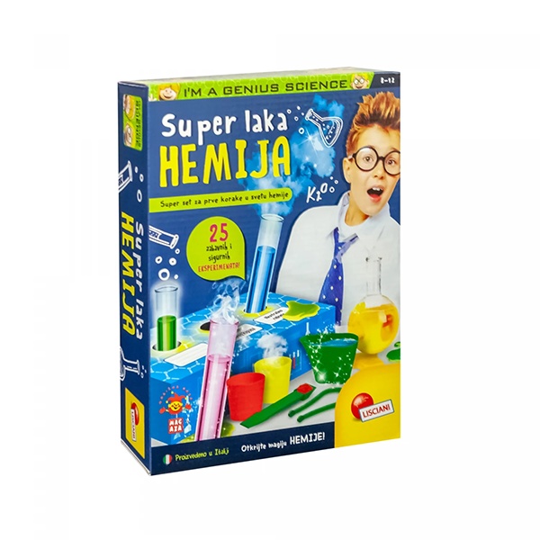 Edukativni set Super Laka Hemija Lisciani 36486