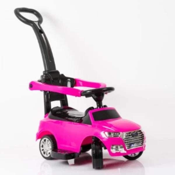 Guralica sa ručkom Go Cart Car 198-A1 pink TRO0043