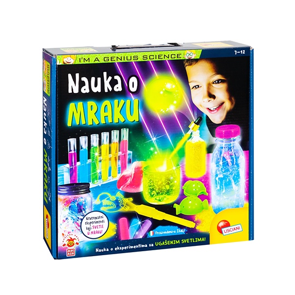 Edukativni set Nauka o mraku Lisciani 52373