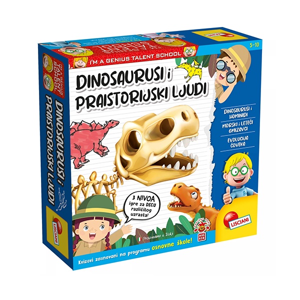 Edukativni set dinosaurusi i primati Lisciani 58565