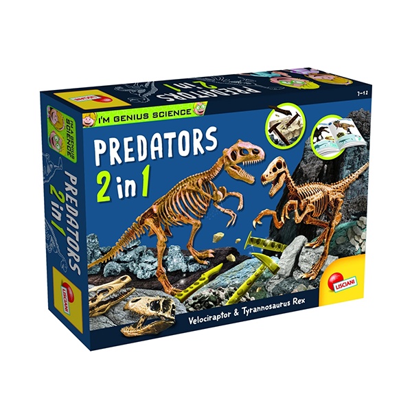Edukativni set Predatori 2u1 Lisciani 35177