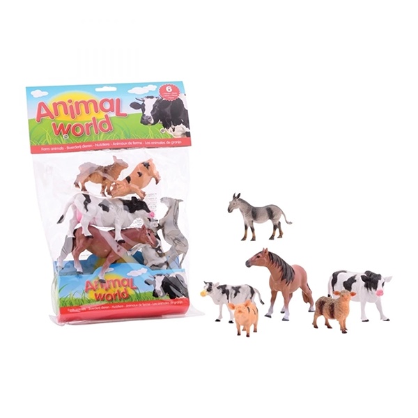 Set domaćih životinja 6 kom Animal World 20154