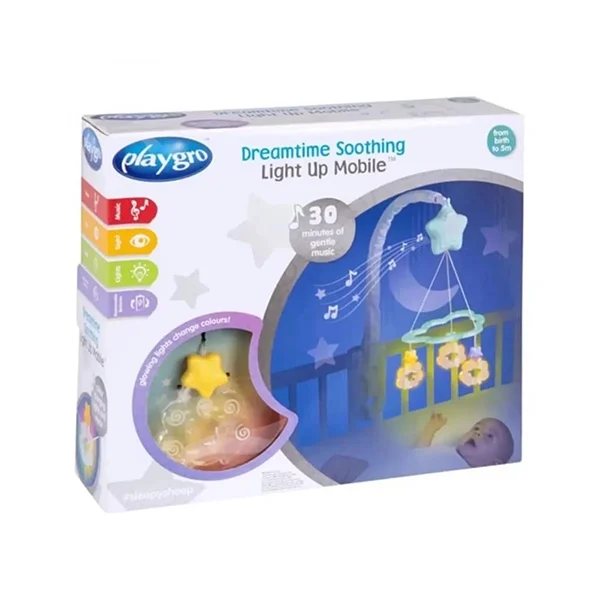 Igračka za bebe muzička vrteška Dreamtime Playgro 57018
