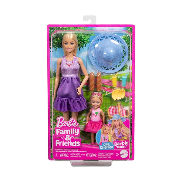 Lutka JBF43 Piknik Barbie 58366