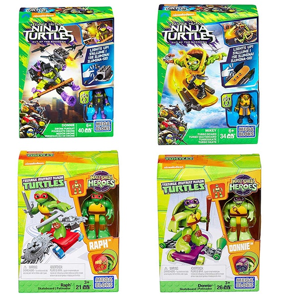 TMNT Kocke Mega Bloks Shell&Roll 37141