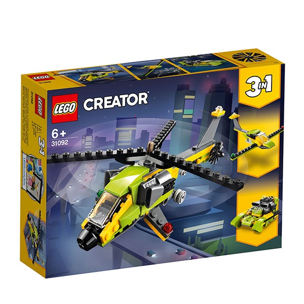 Kocke Lego Creator 3in1 Avantura helikopterom 31092