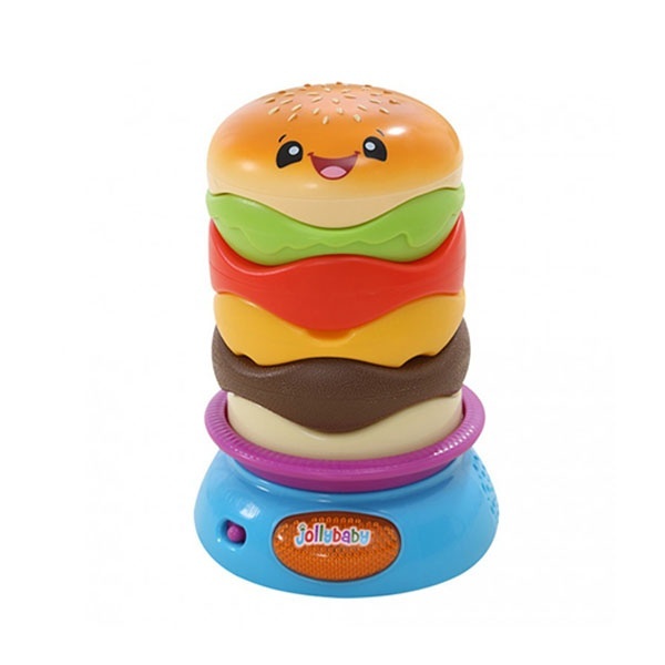 Igračka za bebe slagalica Hamburger Jollybaby 8083j