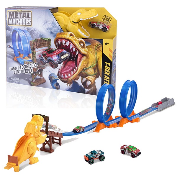 Auto staza dino T-rex Metal Machines Zuru 37195
