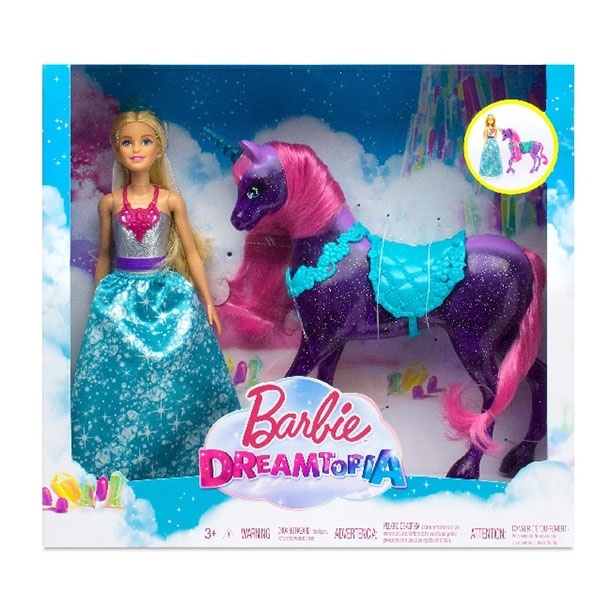 Lutka Barbie Dreamtopia sa jednorogom FPL89 Barbie 21759