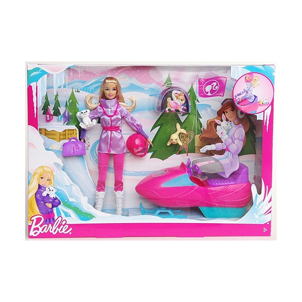 Set za devojčice Barbie ski patrola BARBIE 47869