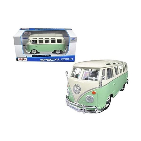 Kombi Volkswagen Van Samba 1:24 metalni Maisto 47120