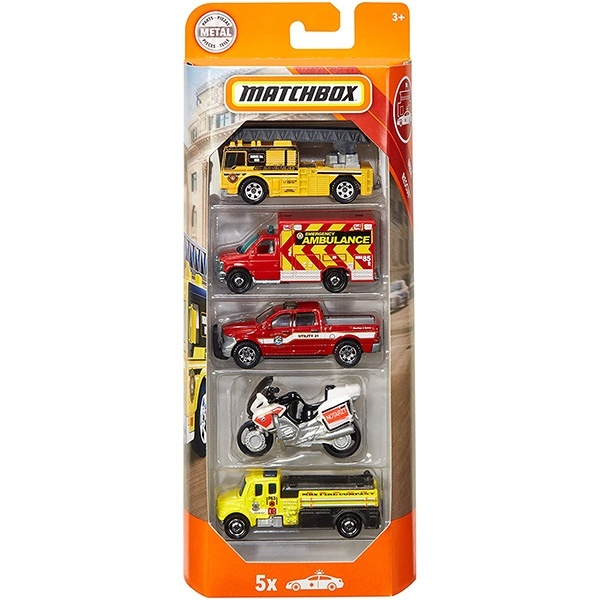 Autići set 5kom FWX28 Matchbox Mattel 46042