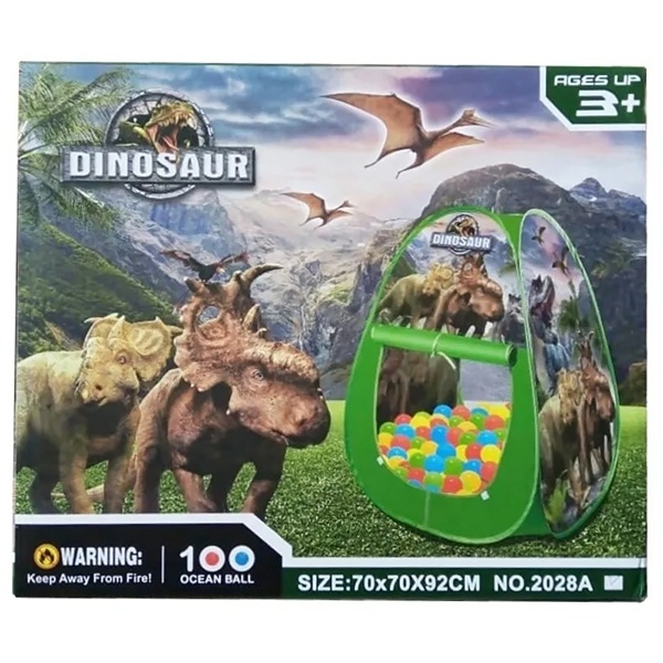 Šator sa lopticama Dinosaurus 40x15x34cm 45012