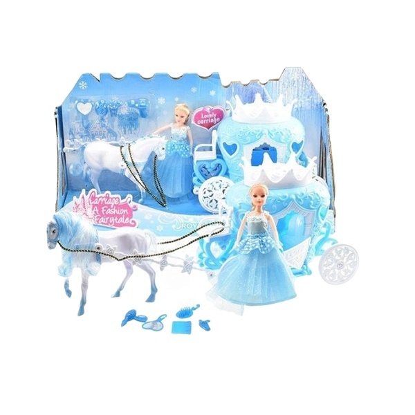 Lutka Snežna princeza i kočije 31214