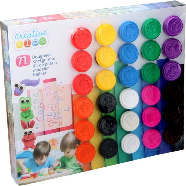 Plastelin set 71kom Creative Kids 45680