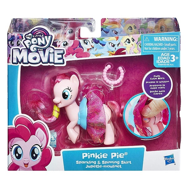 Igračka moj mali poni Sparkling and spinning skirt Pinkie Pie 40284