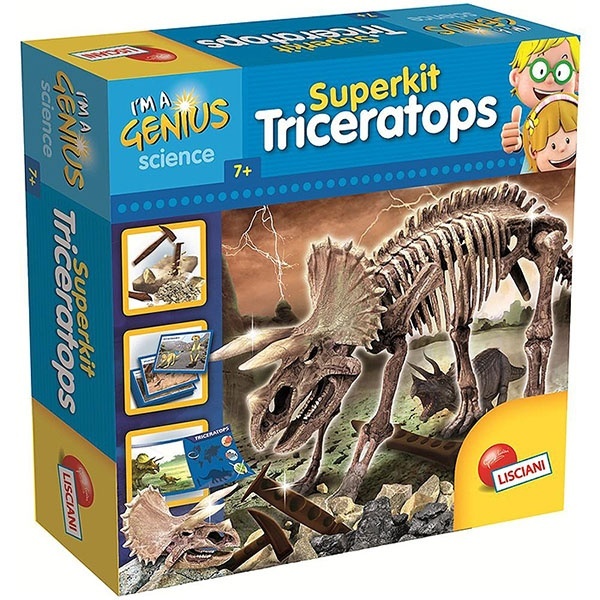 Mali genije super kit Triceratops Lisciani 35176