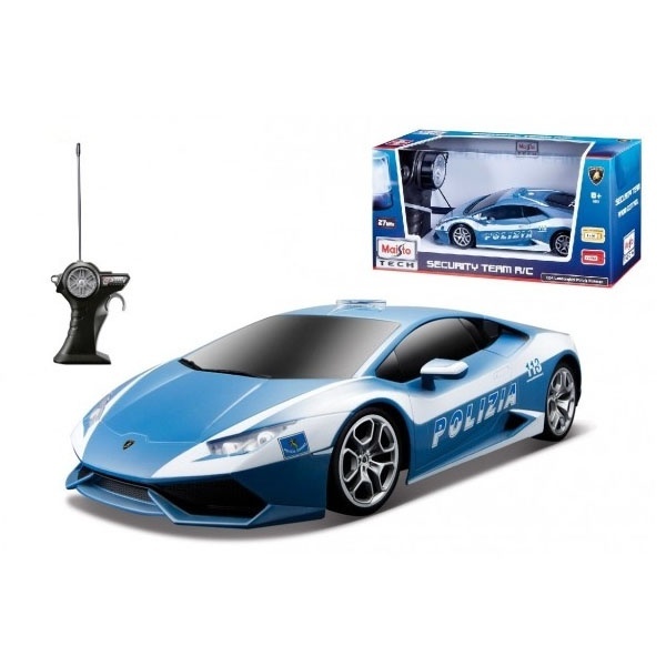 Automobil R/C Lamborghini Huracan 1:24 Police Maisto LP 610-4 43417