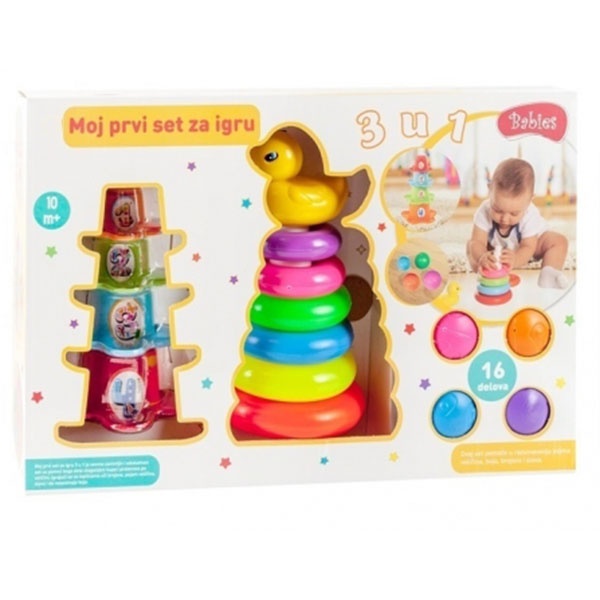 Edukativni set za bebe Moja prva igra 35352