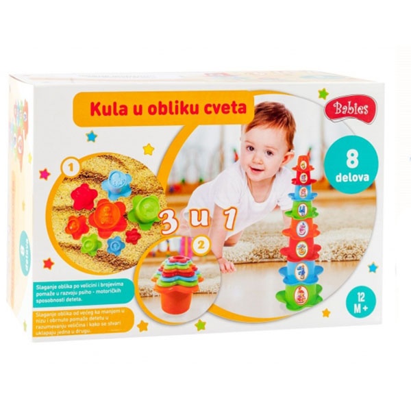 Edukativni set Kula od cveća 33114
