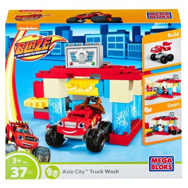 Blaze Mega Bloks AXLE CITY TRUCK 39886