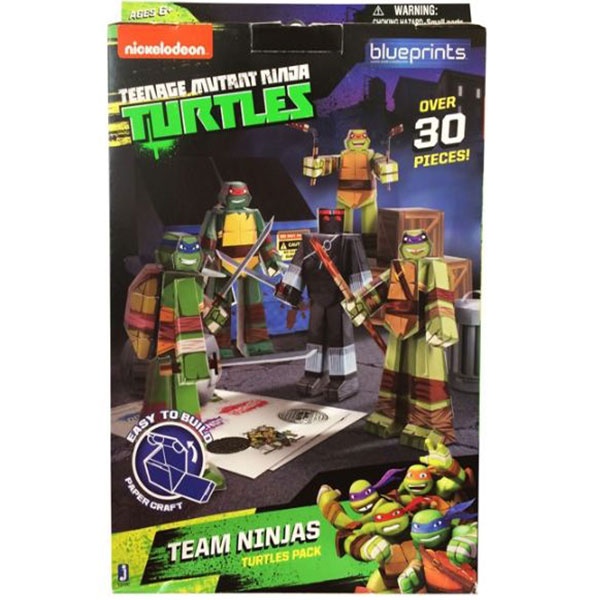 Konstruktor puzzle 3D Nindža kornjače 30 delova DIV 12700 TMNT / 34019