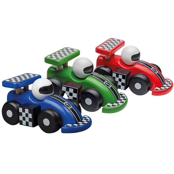 Drveni trkački auto 3ass 80029 Joueco / 33793