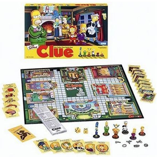 Društvena igra CLUEDO Simpsons 40766 HR Hasbro 33979