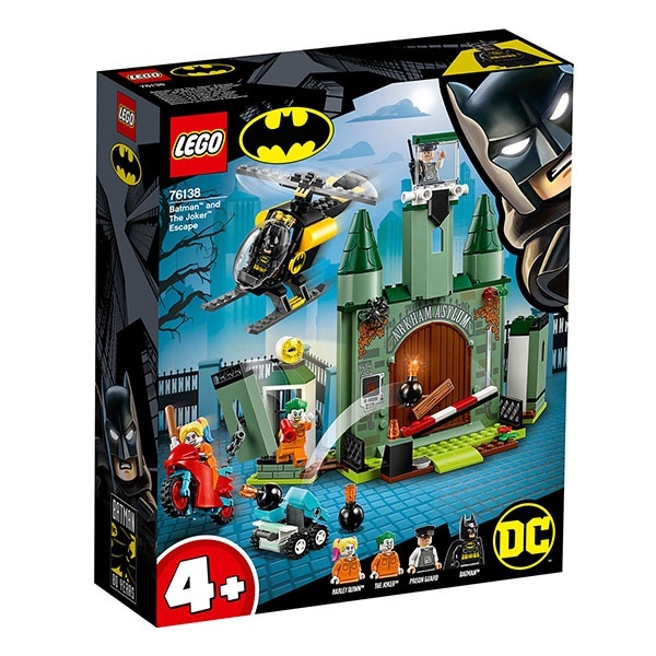 Kocke Lego Superheroji Betmen i Džokerov beg 76138