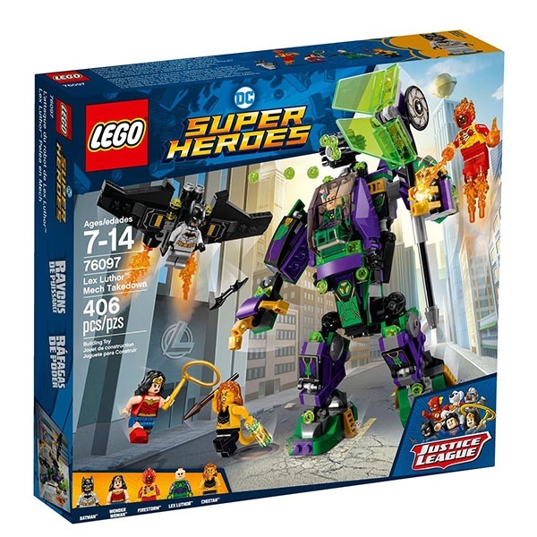 Kocke Lego Superheroji Obaranje Leks Lutorovog Meha 76097