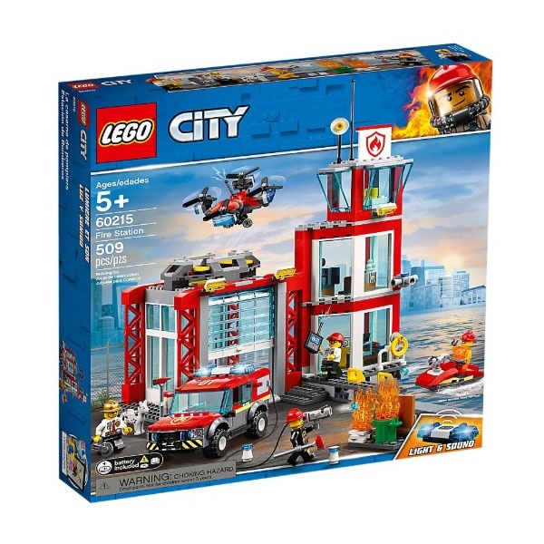 Kocke Lego City Vatrogasna stanica 60215