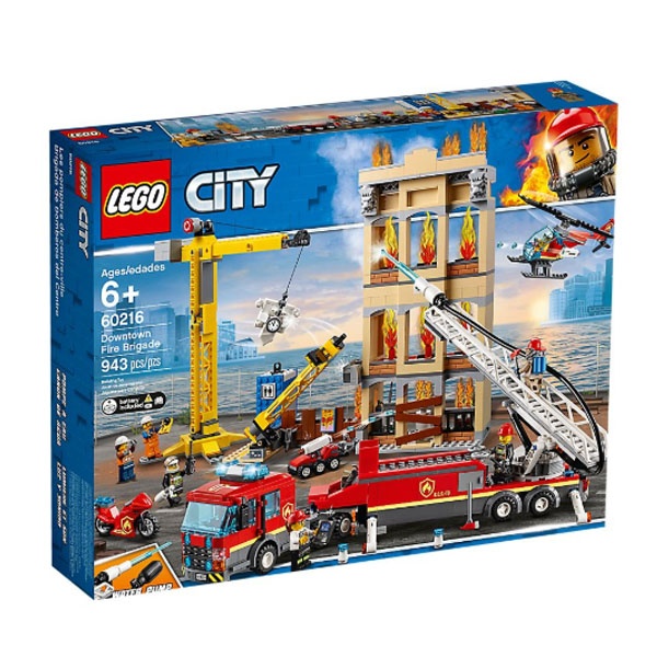 Kocke Lego City Vatrogasna brigada 60216