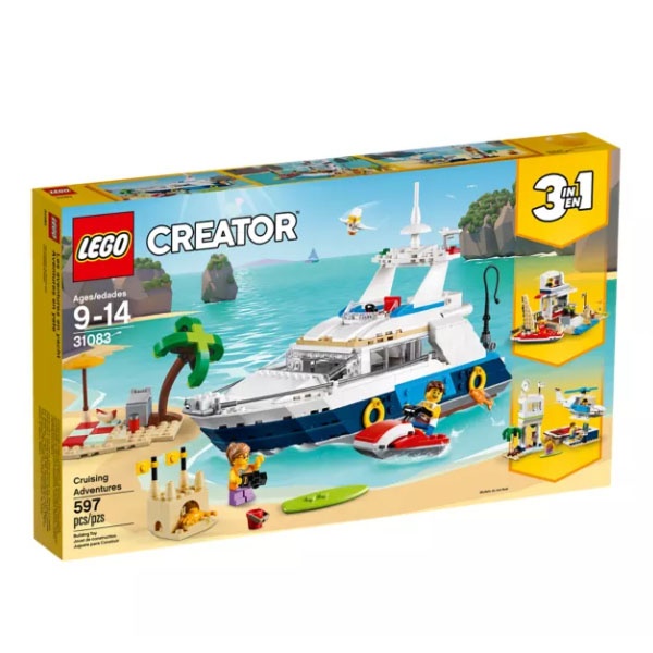 Kocke Lego Creator 3in1 Avanture na krstarenju 31083