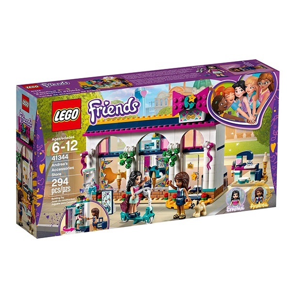 Kocke Lego Friends Andreina prodavnica modnih dodataka 41344