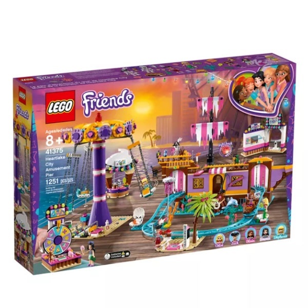 Kocke Lego Friends Zabavni dok Medengrada 41375