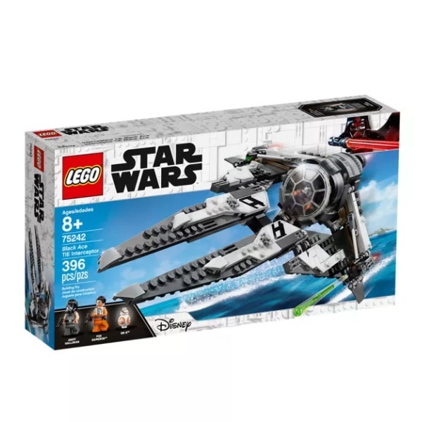 Kocke Lego Star Wars Crni As presretač 75242