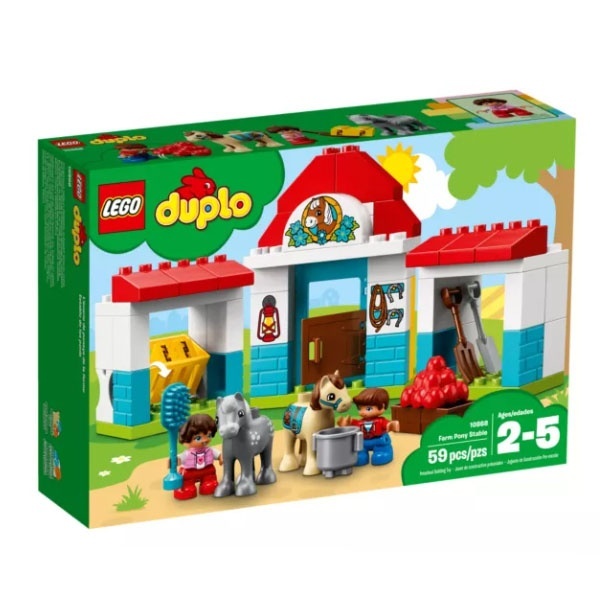 Kocke Lego Duplo Farma Štala za Ponije 10868