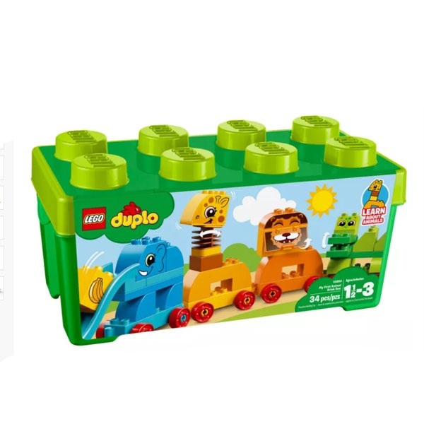 Kocke Lego Duplo Moja prva kutija sa kockicama sa životinjama 10863