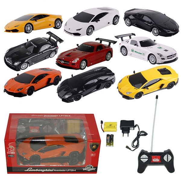 Igračke za dečake R/C auto 1:24 - licencirani 3 vrste 49-403000