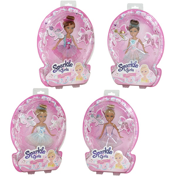 Igračke za devojčice Lutke Sparkle girlz Ballerina bliste 44-335000