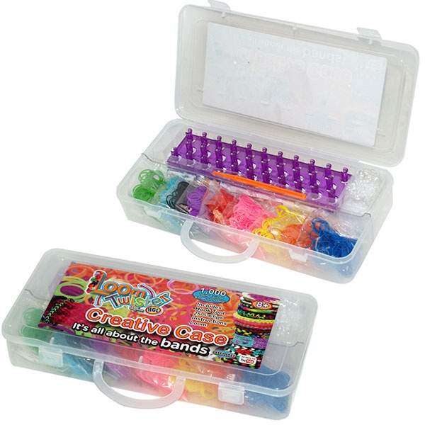 Nakit za devojčice Loom Set 1000 plastic box 29-666000